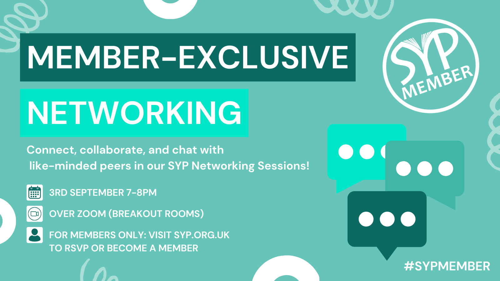 SYP UK Member-Exclusive Networking Event - The Society of Young Publishers