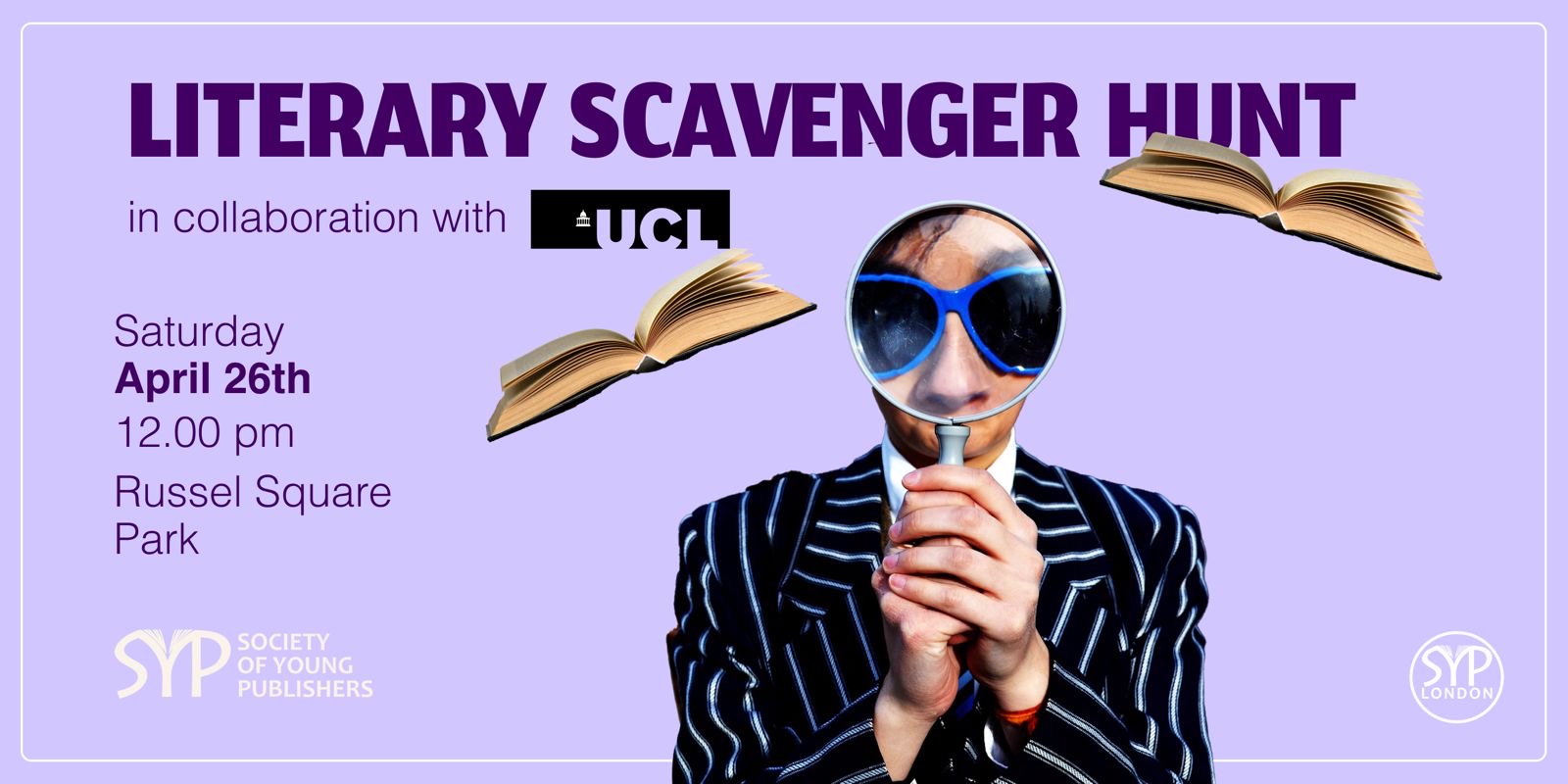 SYP London: Join the Literary Scavenger Hunt - The Society of Young ...