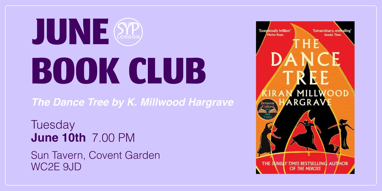 SYP London June Book Club: The Dance Tree - The Society of Young Publishers